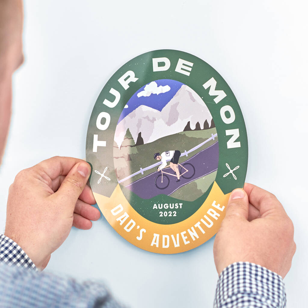 Personalised Vintage Inspired Metal Cycling Sign | oakdenedesigns.com ...